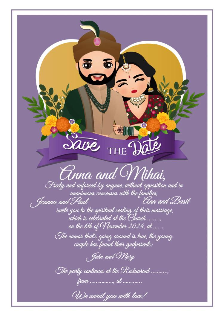 Custom Online Digital Wedding Invitations with RSVP | Pinvite